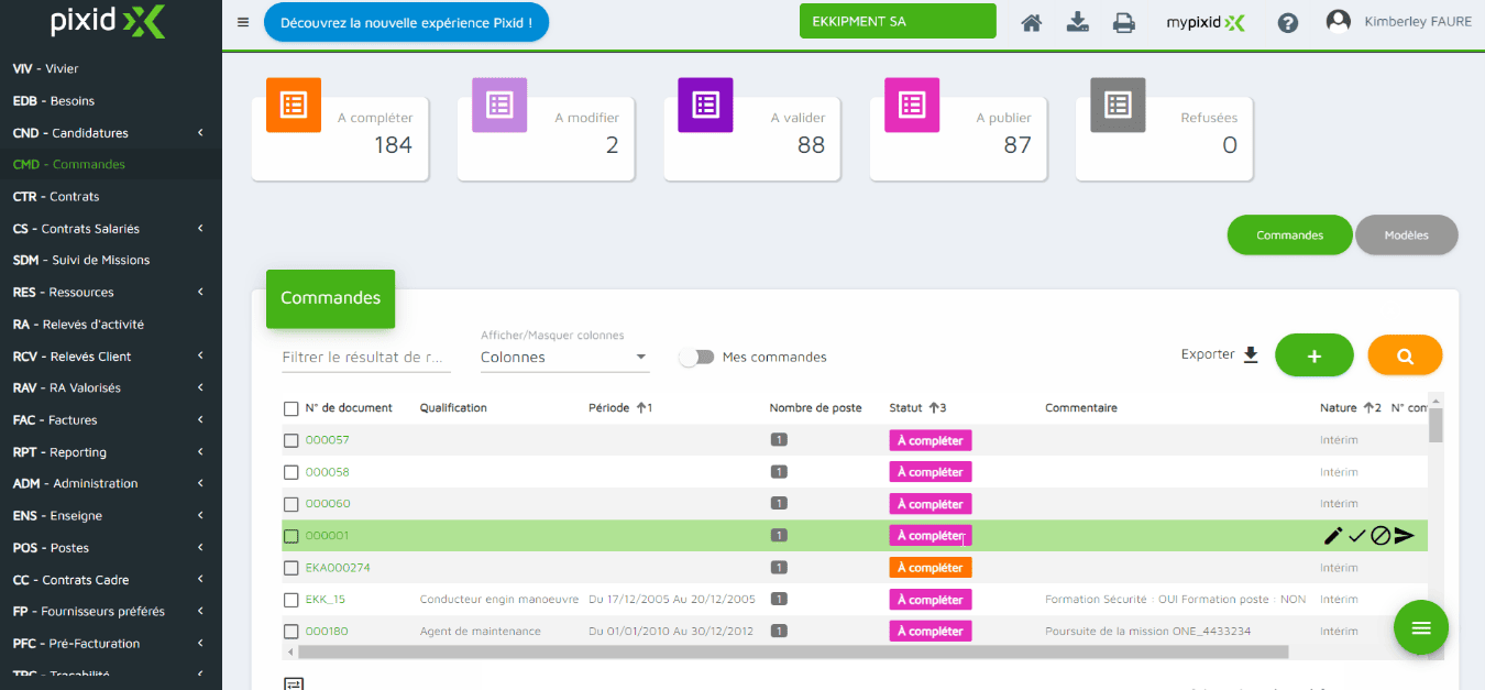 Nouveauté PIXID : La nouvelle expérience utilisateur